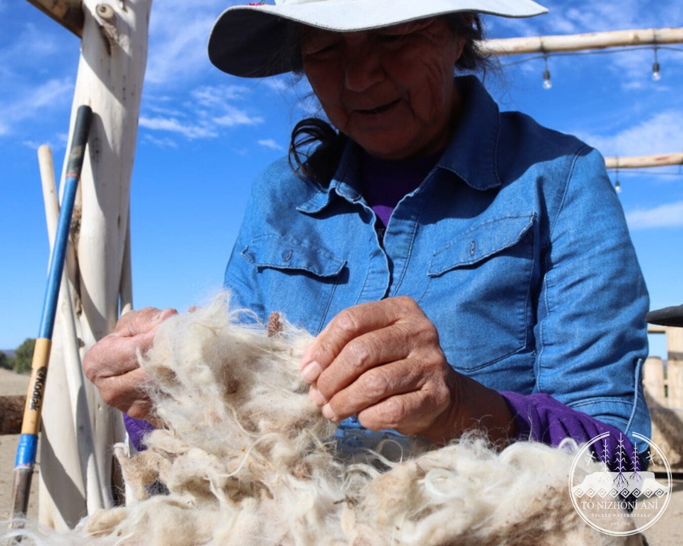 Wool in Watershed Restoration Pilot Project Install - Tó Nizhóní Ání